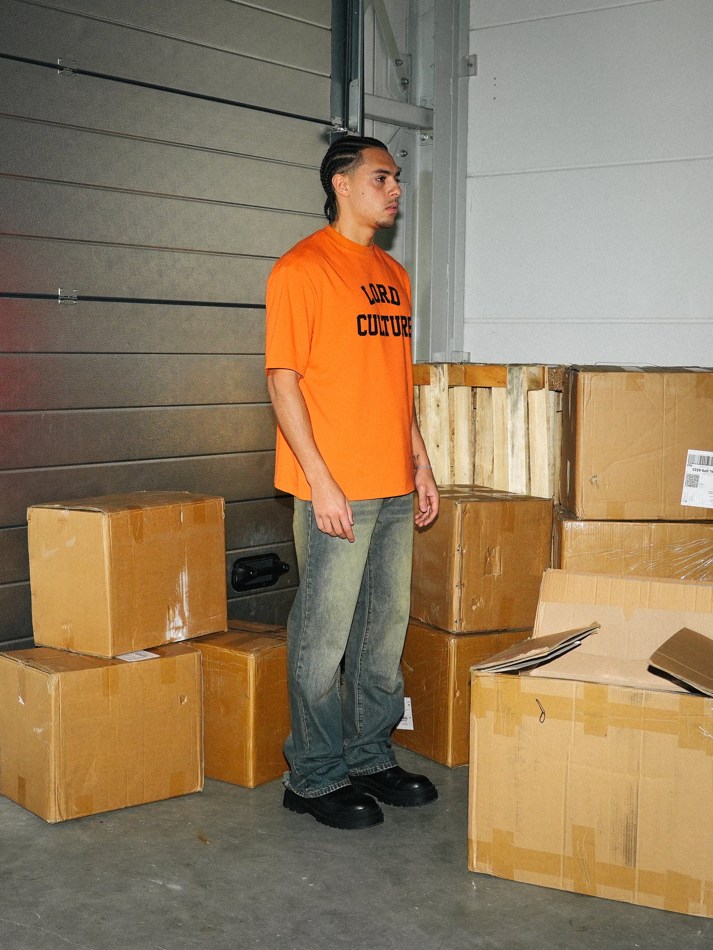 COLLEGE TEE - ORANGE – LORD CULTURE